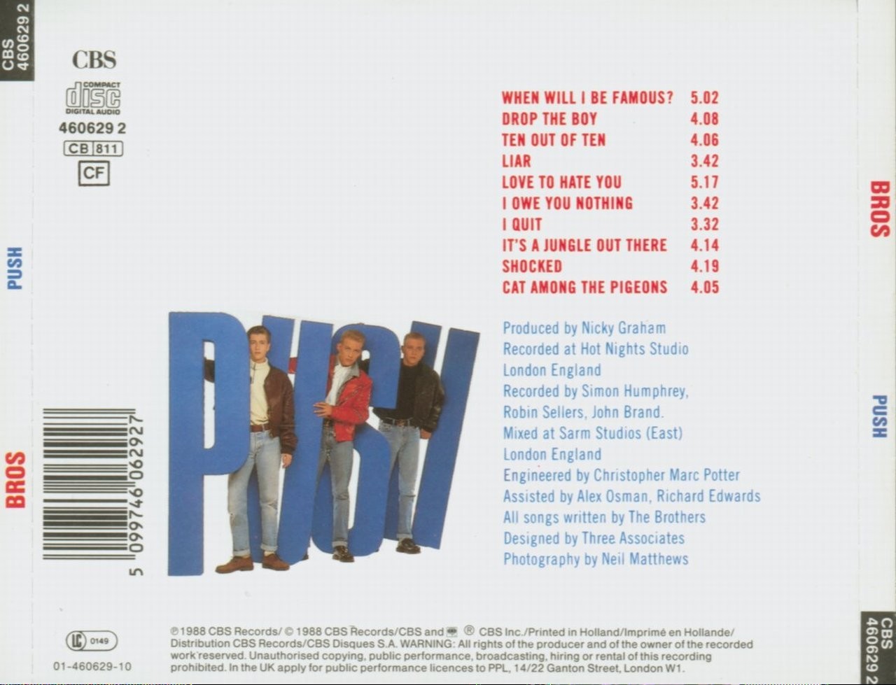 Jemboy's World (Truly Outrageous): Bros - Push